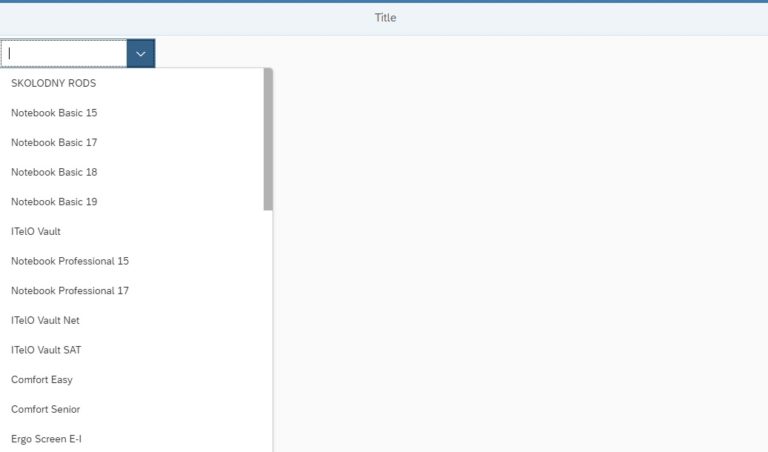 Sapui5 Combobox Xml Example Bind Items Get Selected Item