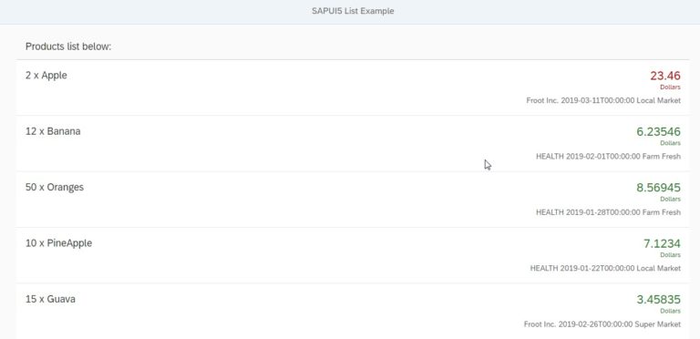 Sapui5 Custom Formatter Functions How To Use Part 8 Sapui5 Tutorial For Beginners